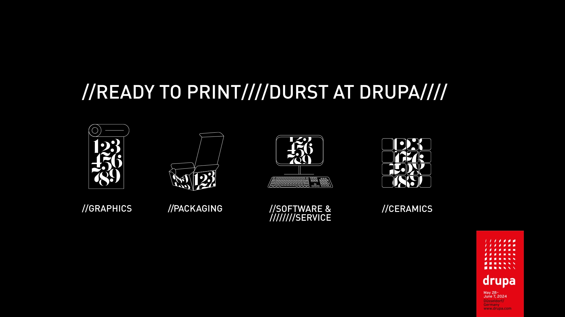 Durst at Drupa 2024 - From May 28 to June 7, 2024. Hall 16 - Düsseldorf ...