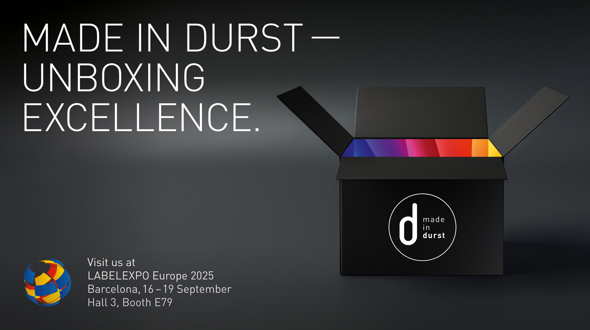 Landing Page - Durst Group: digital print natives